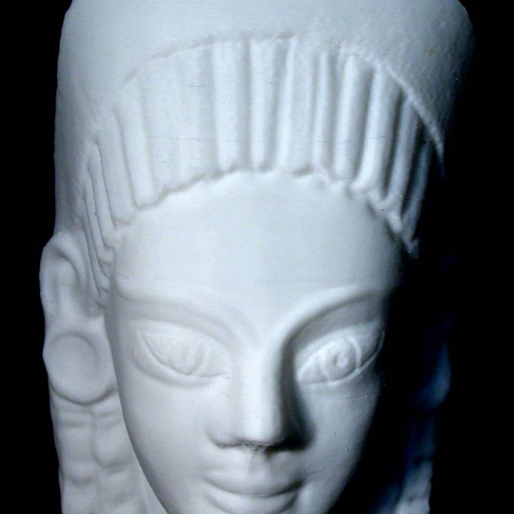 3D Printable Painted Antefix at The British Museum, London by Scan The ...