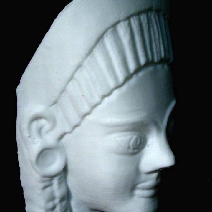 3D Printable Painted Antefix at The British Museum, London by Scan The ...