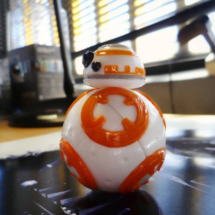3D Printable Star Wars The Force Awakens - BB8 by Fabio Bautista