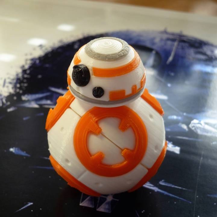 3D Printable Star Wars The Force Awakens - BB8 by Fabio Bautista