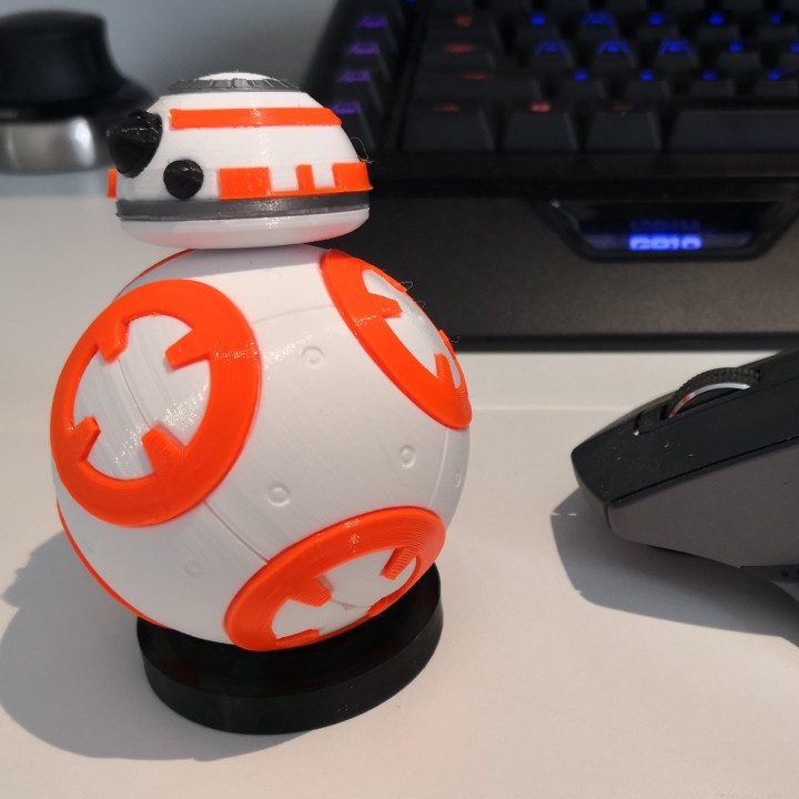 3D Print of Star Wars The Force Awakens - BB8 by OOOOpsssss