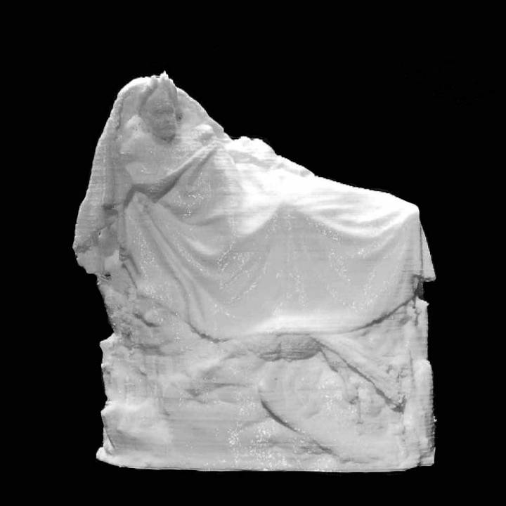 3D Printable The Dream of Napoleon at The Louvre, Paris by Scan The World