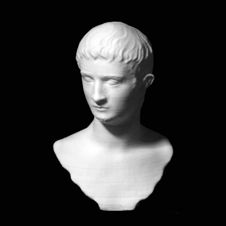 3D Printable Emperor Gaius at The Metropolitan Museum of Art, New York ...