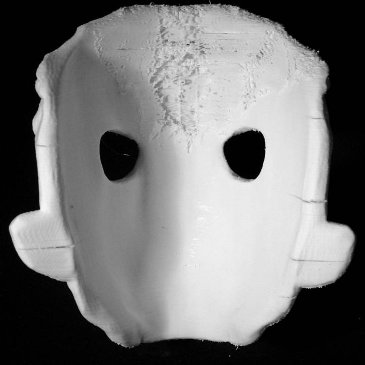 3D Printable Mask of a Merchant God at The British Museum, London by ...