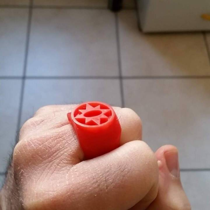 3D Printable Green Lantern Rings : Love (Pink). by Nicholas Martinez