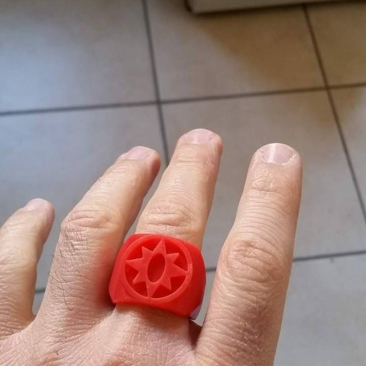 3D Printable Green Lantern Rings : Love (Pink). by Nicholas Martinez