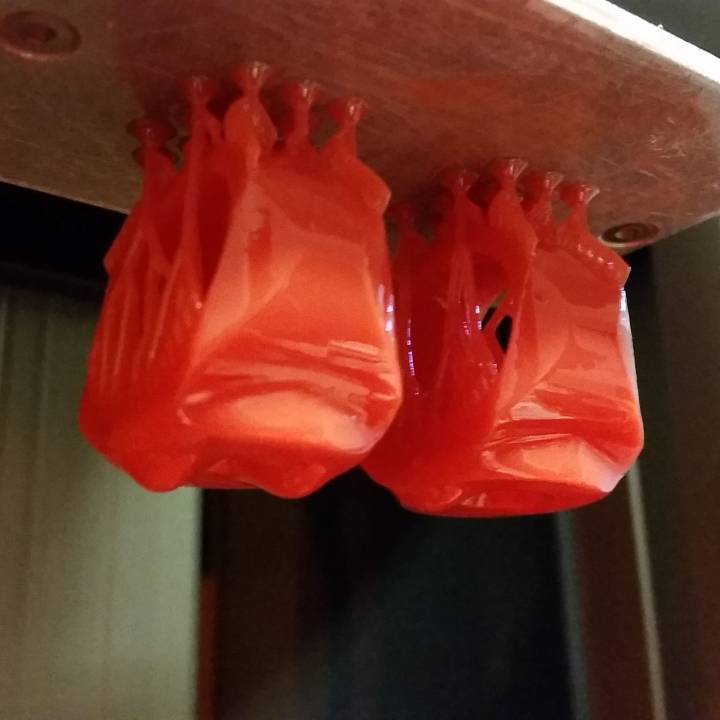 3D Printable Green Lantern Rings : Rage (Red). by Nicholas Martinez