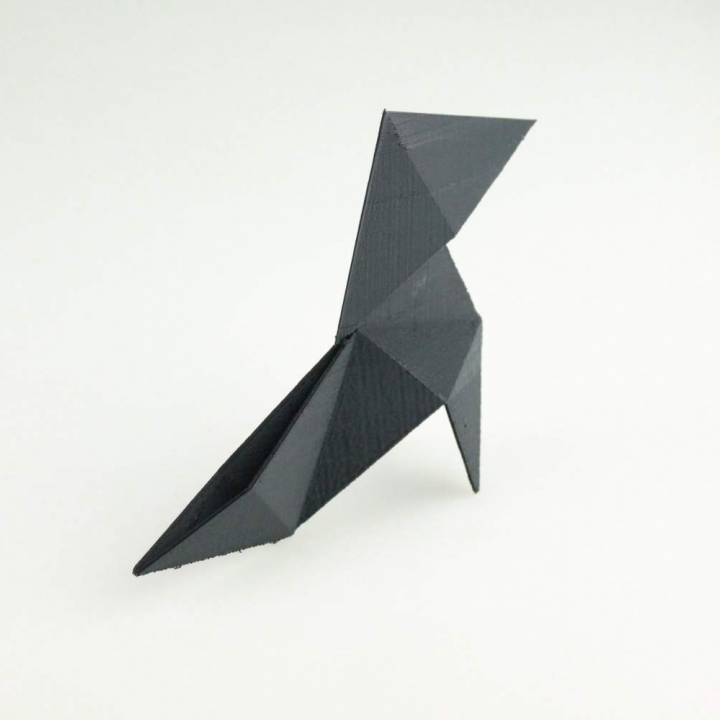 3D Printable Origami-Heavy Rain by Valentin Lheureux
