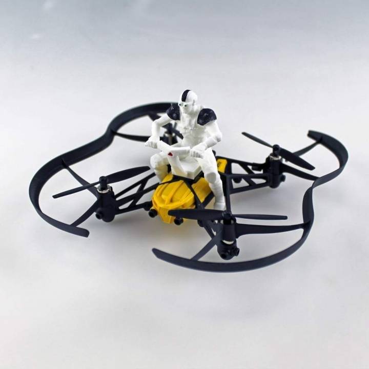 3D Printable Parrot Minidrone Bandit (LEGO Version) by Ricardo Salomao
