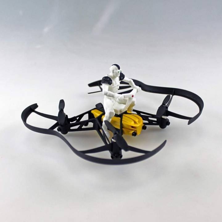 3D Printable Parrot Minidrone Bandit (LEGO Version) by Ricardo Salomao