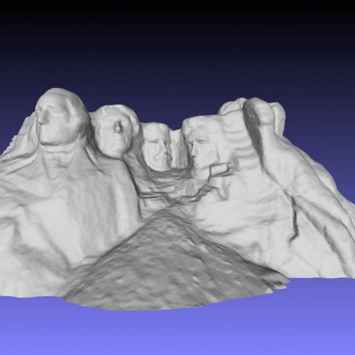 3D Printable Mount Rushmore National Memorial by Jerry Fisher