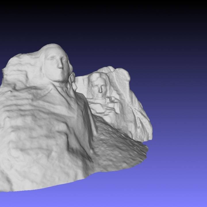 3D Printable Mount Rushmore National Memorial by Jerry Fisher