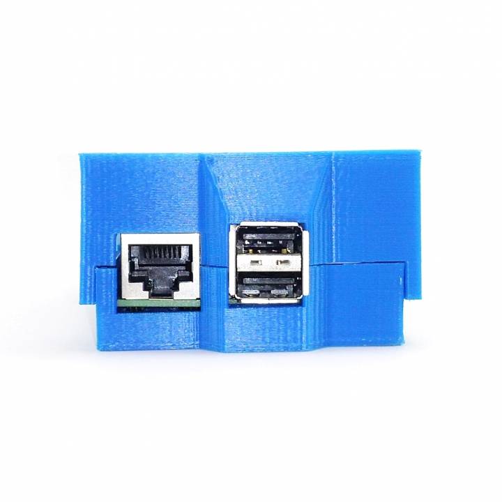 3D Printable OG Raspberry-Pi case for Adafruit 16x2 LCD+Keypad by TTB Studios