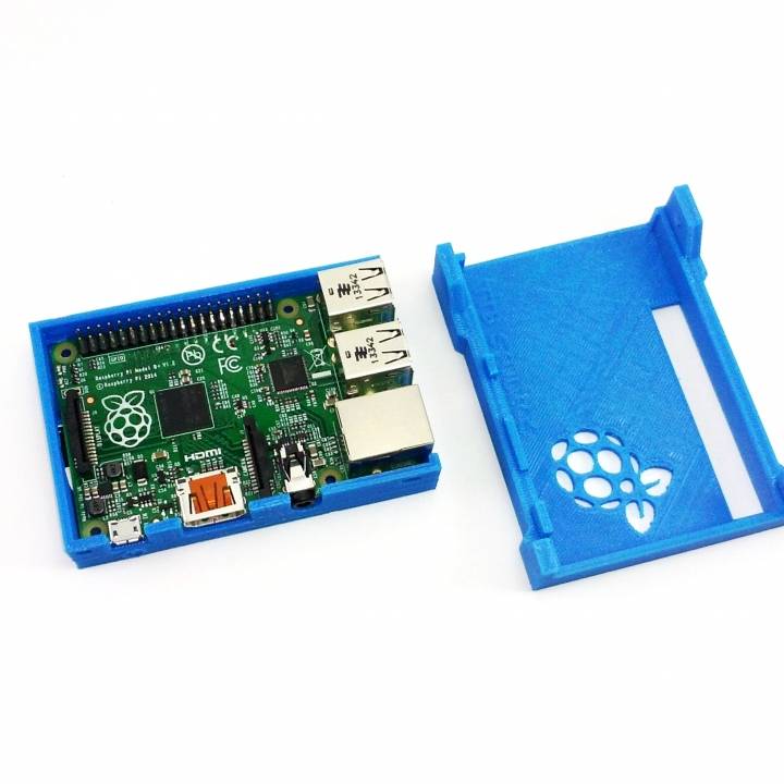 3D Printable Raspberry-Pi B+ case by TTB Studios