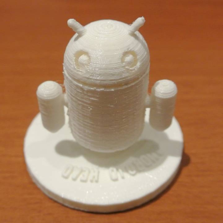 3D Printable Android Statue by Yusuf Ulufer