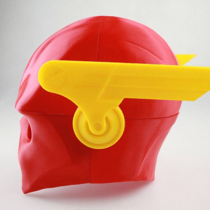3D Printable The Flash Helmet - Wearable by Valentin Lheureux