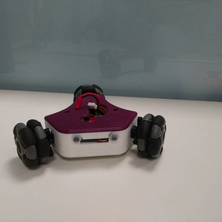 3D Printable Mini Loki - Omnidirectional robotic platform by BQ 3D
