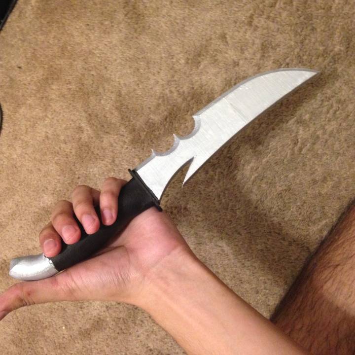 3D Printable Redhood dagger by Nicholas Martinez