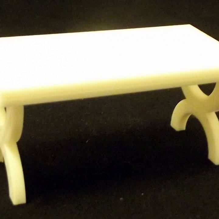 3D Printable Simple table by Kenntman