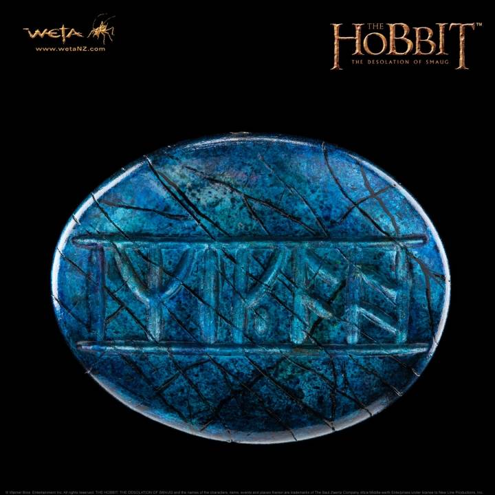 3D Printable The Hobbit Dwarf Stone by Joshua Hunt