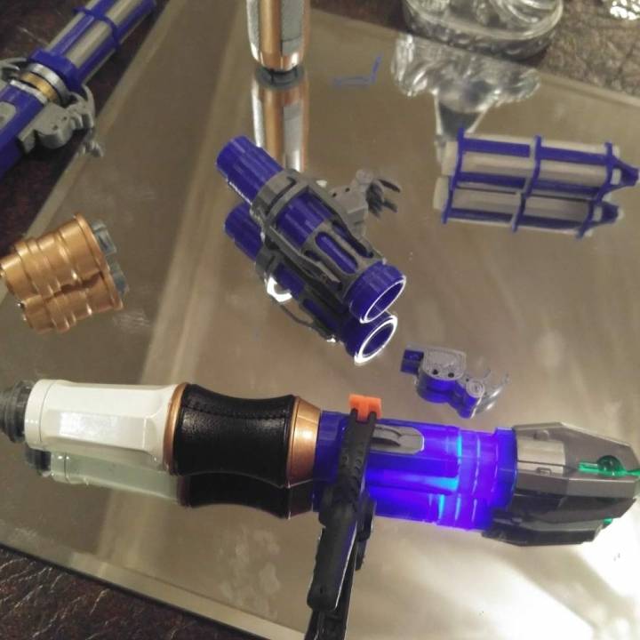 3D Printable 12th Doctors Sonic Screwdriver by William Alden Coleman