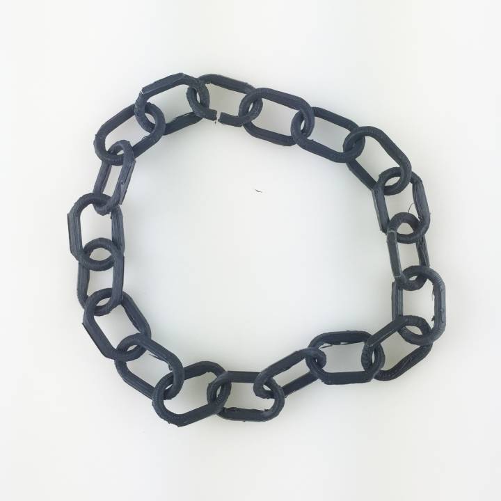 3D Printable Chain Support Free by Simone Fontana