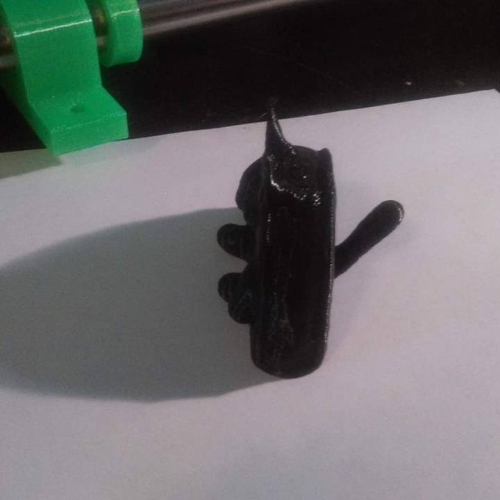 3D Printable Exploding kittens figures: Tacocat by xander brown