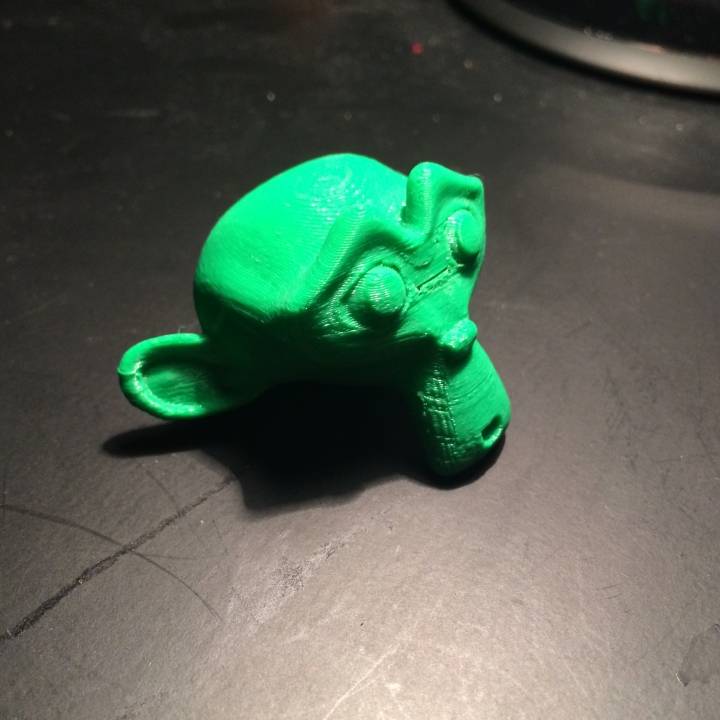 3D Printable Blender Monkey by Brandon Cessna