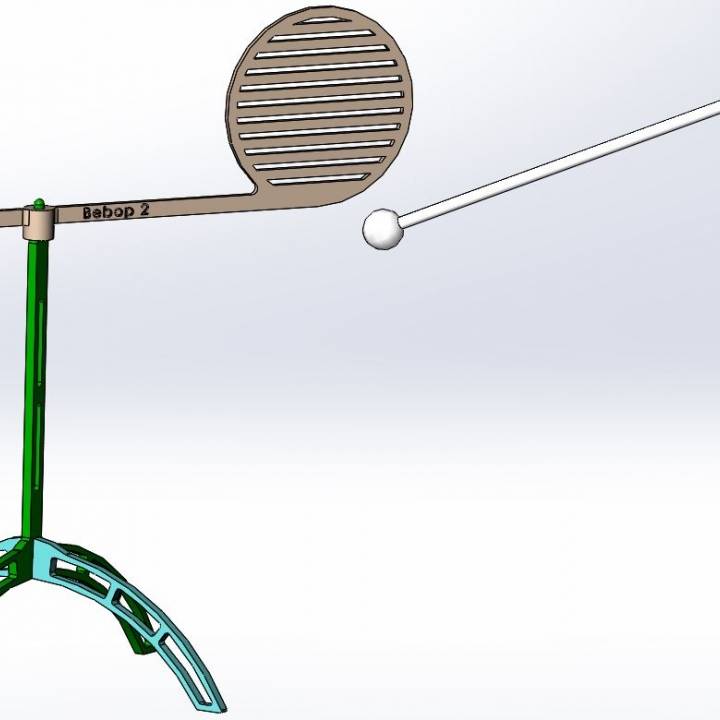 3D Printable Drone Jousting Target Practice by Chase