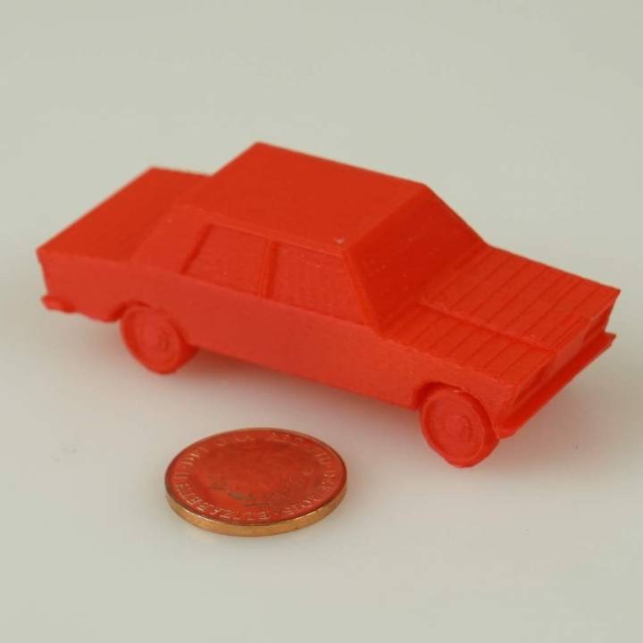 3D Printable Simple box car by Dank555
