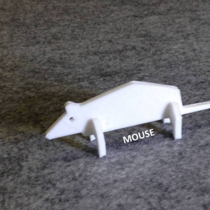 3D Printable Simple Animals 7 by Da-eun Jun