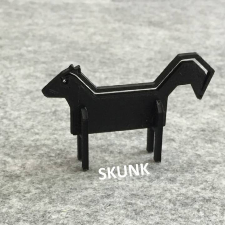 3D Printable Simple Animals 10 by Da-eun Jun