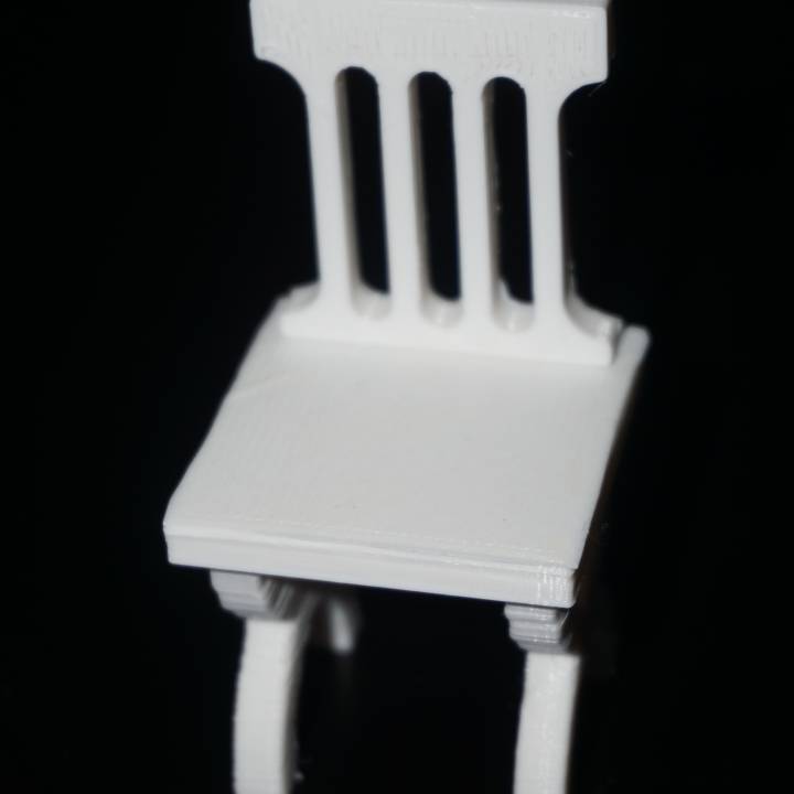3D Printable Simple chair by Kenntman