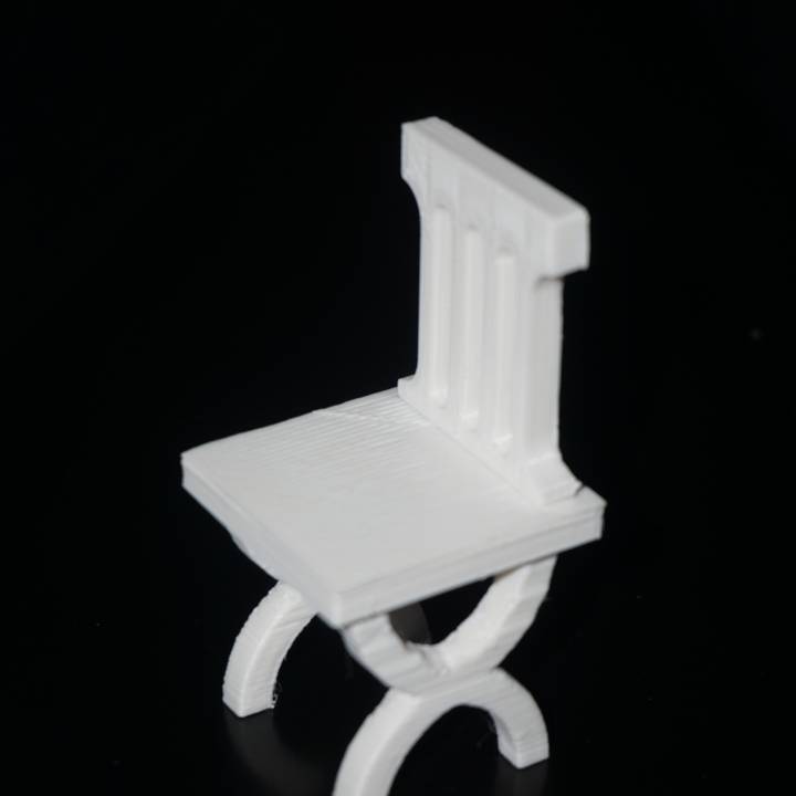 3D Printable Simple chair by Kenntman