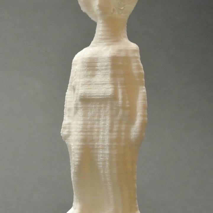 3D Printable Woman (2) at The British Museum, London by Scan The World