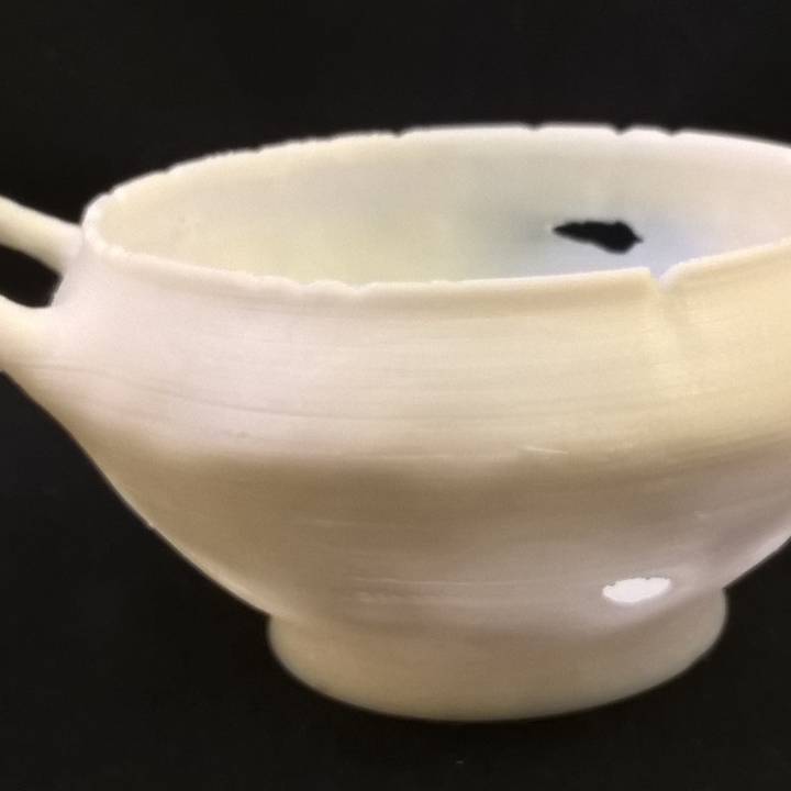 3D Printable One-Handed Bowl at The British Museum, London by Scan The ...