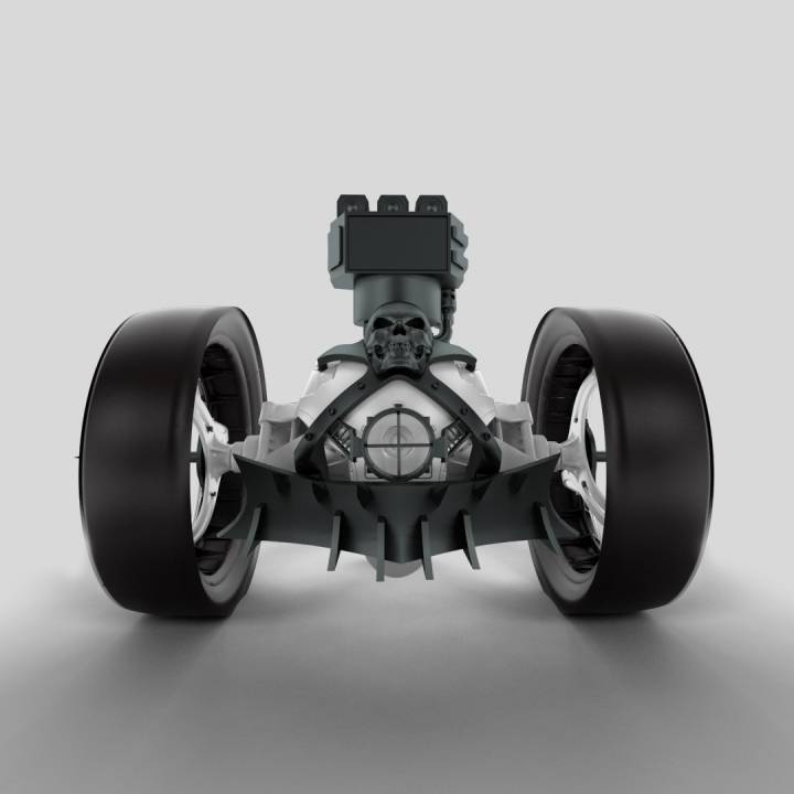 3D Printable Zombie Killer Parrot Jumping Drone by Khaled Alkayed
