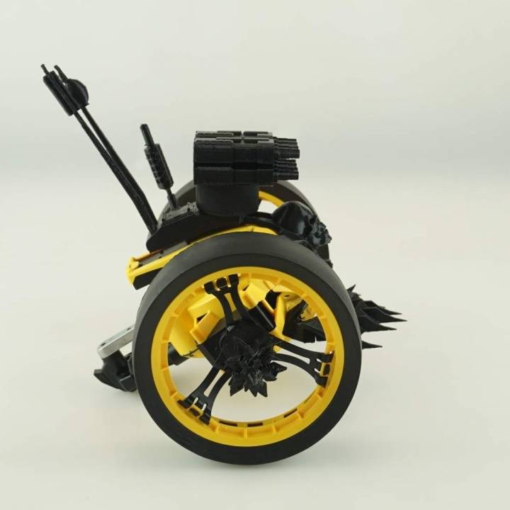 3D Printable Zombie Killer Parrot Jumping Drone by Khaled Alkayed