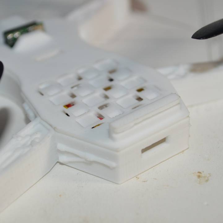 3D Printable Ceres Galliot MircoQuad 110mm by Dwarf Star Drones