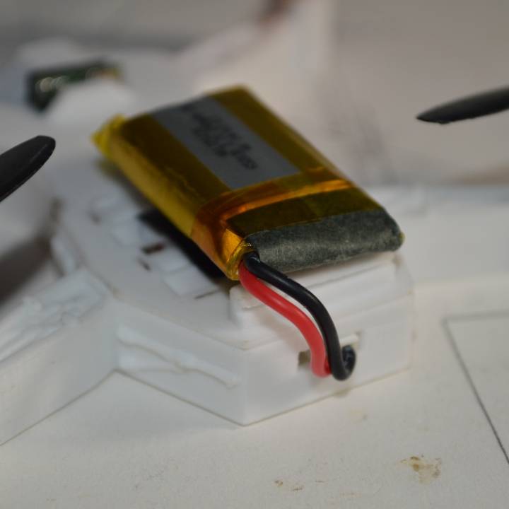 3D Printable Ceres Galliot MircoQuad 110mm by Dwarf Star Drones