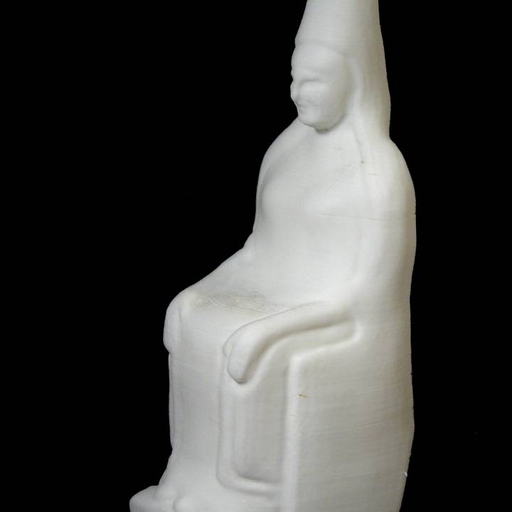 3D Printable Seated Female Figure at The British Museum, London by Scan ...