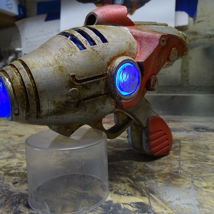 3D Print of Alien Blaster - Fallout 4 by TieKai