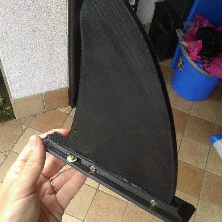 3D Printable Stand up paddle - Fin by LA