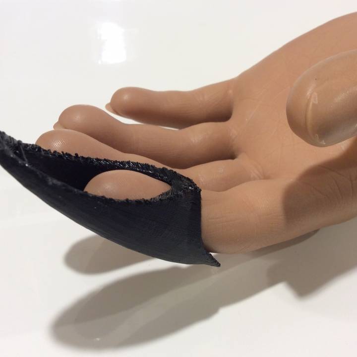 3D Printable bague griffe by Emilie