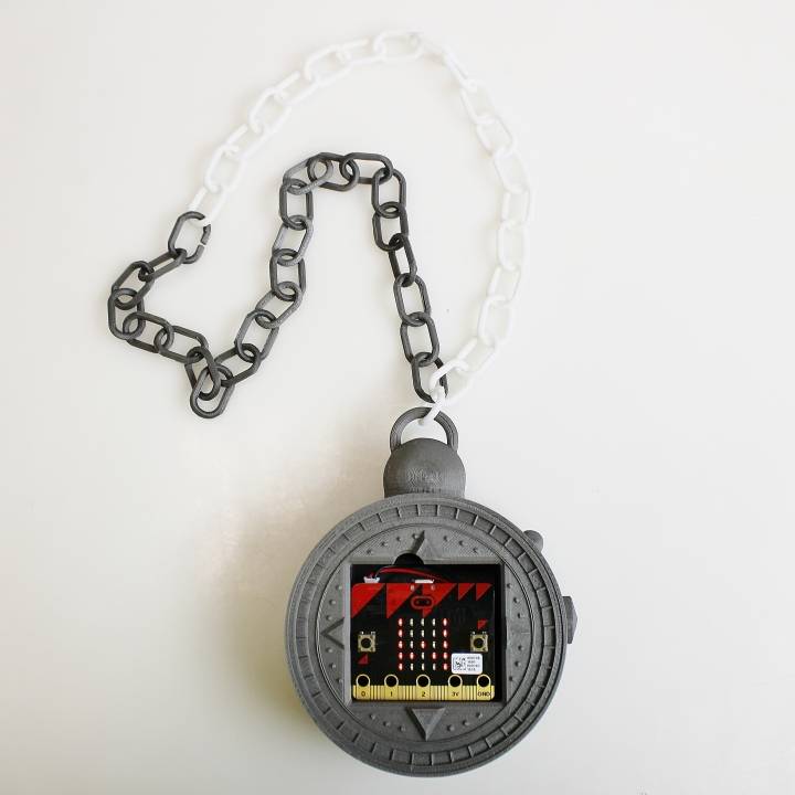 3D Printable Micro:bit Compass by Lucie Laborde