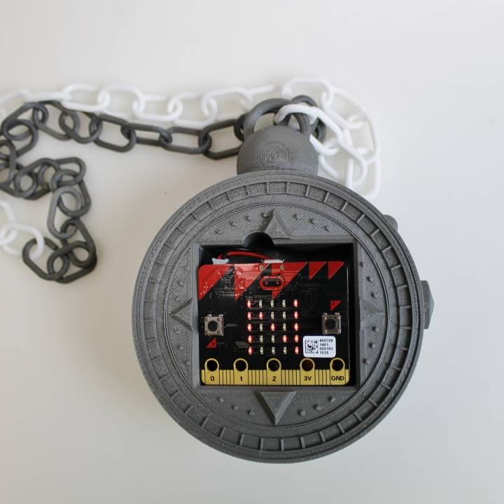 3D Printable Micro:bit Compass by Lucie Laborde