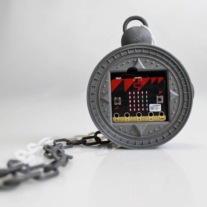 3D Printable Micro:bit Compass by Lucie Laborde