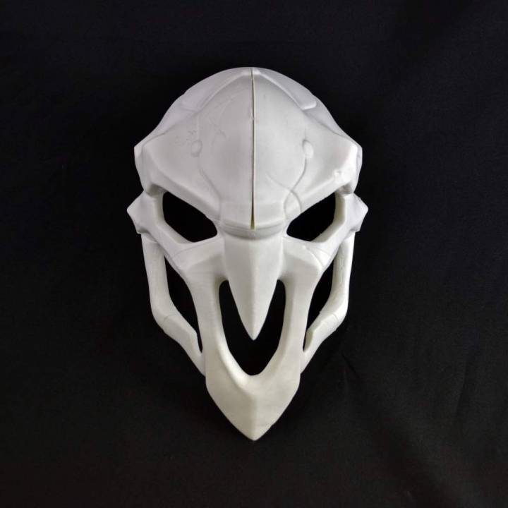 3D Printable OverWatch's Reaper Mask! by Ricardo Salomao
