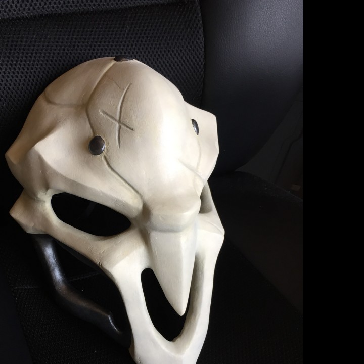 3D Print of OverWatch's Reaper Mask! by UlrikkeStendorf