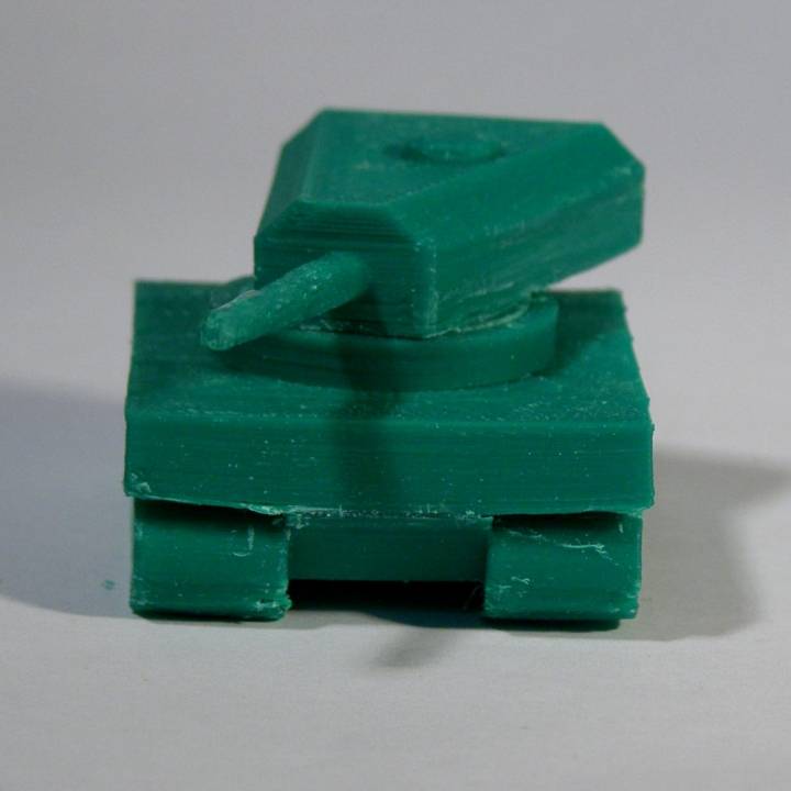 3D Printable Mini Tank by Jakub